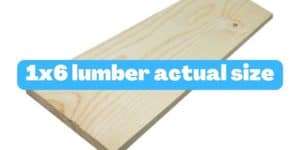 6x6 Lumber actual size- (Explained) - WoodworkingToolsHQ